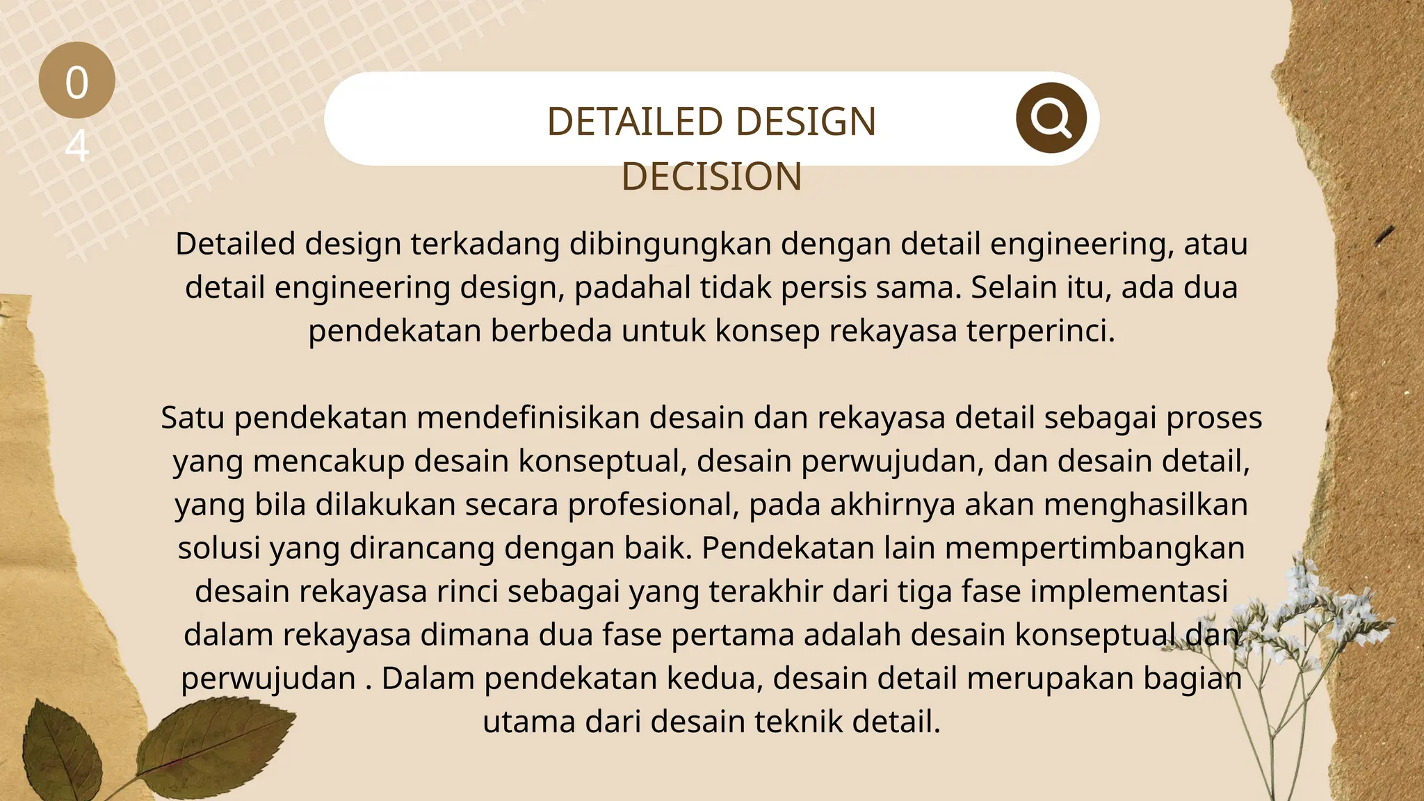 THE NATURE OF THE DESAIN PROCESS (PHASES OF SOFTWARE DESIGN PROCESS) | PPT