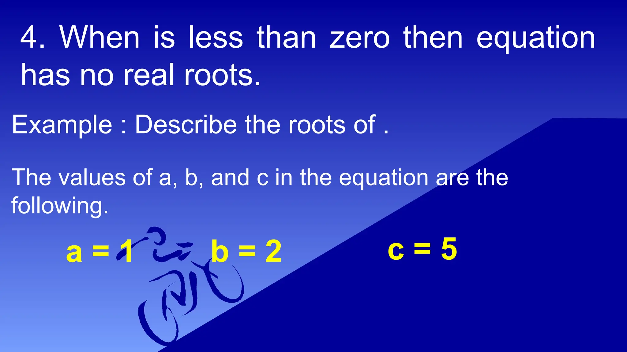 The Nature of the Roots of a Quadratic Equation(1).pptx