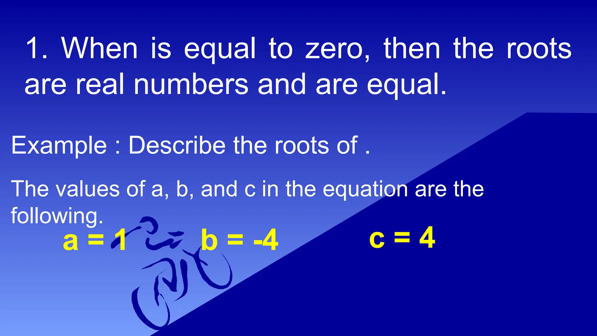 The Nature of the Roots of a Quadratic Equation(1).pptx