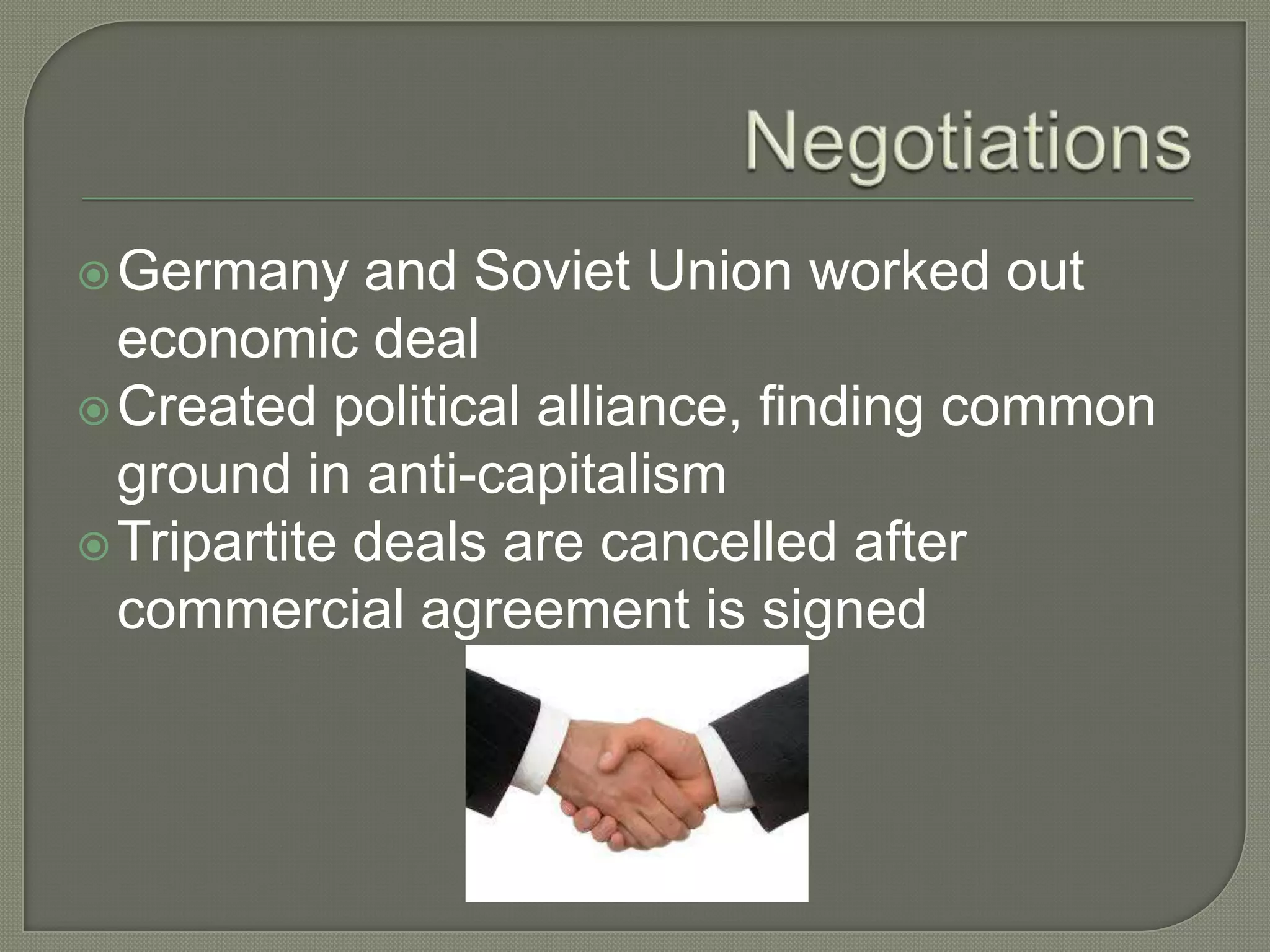 The nazi soviet non-aggression pact | PPSX