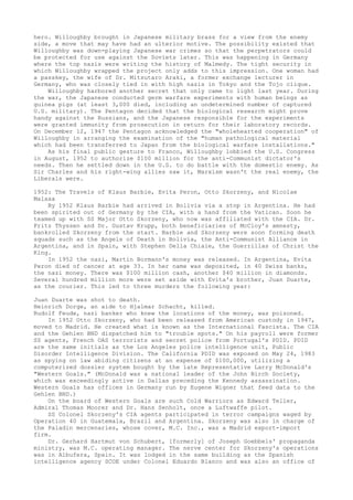 The nazi connection to jfk assasination | TXT