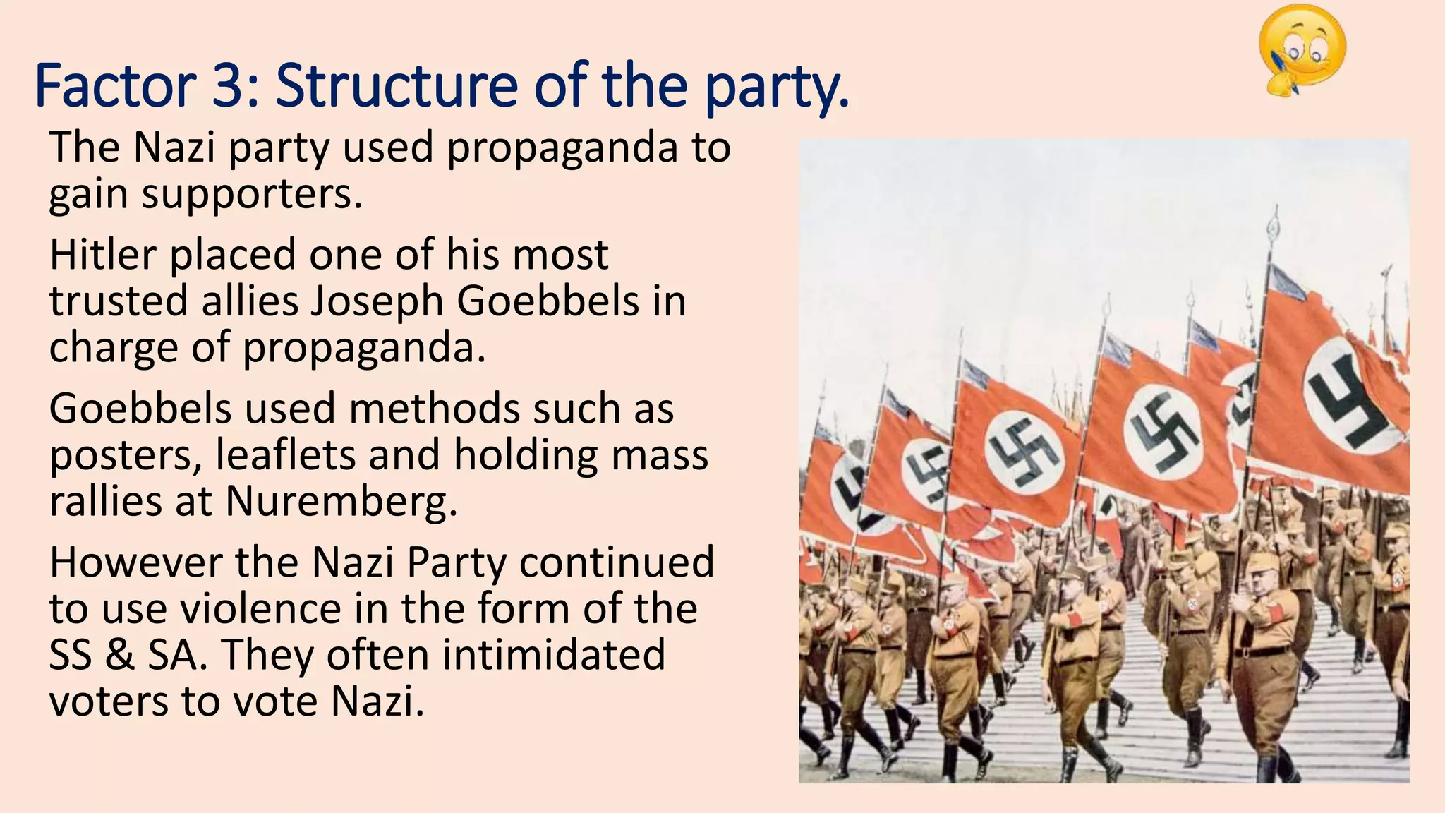 The nazi party | PPTX