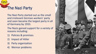 The nazi party | PPTX