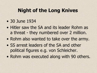 The Nazis in Power | PPT