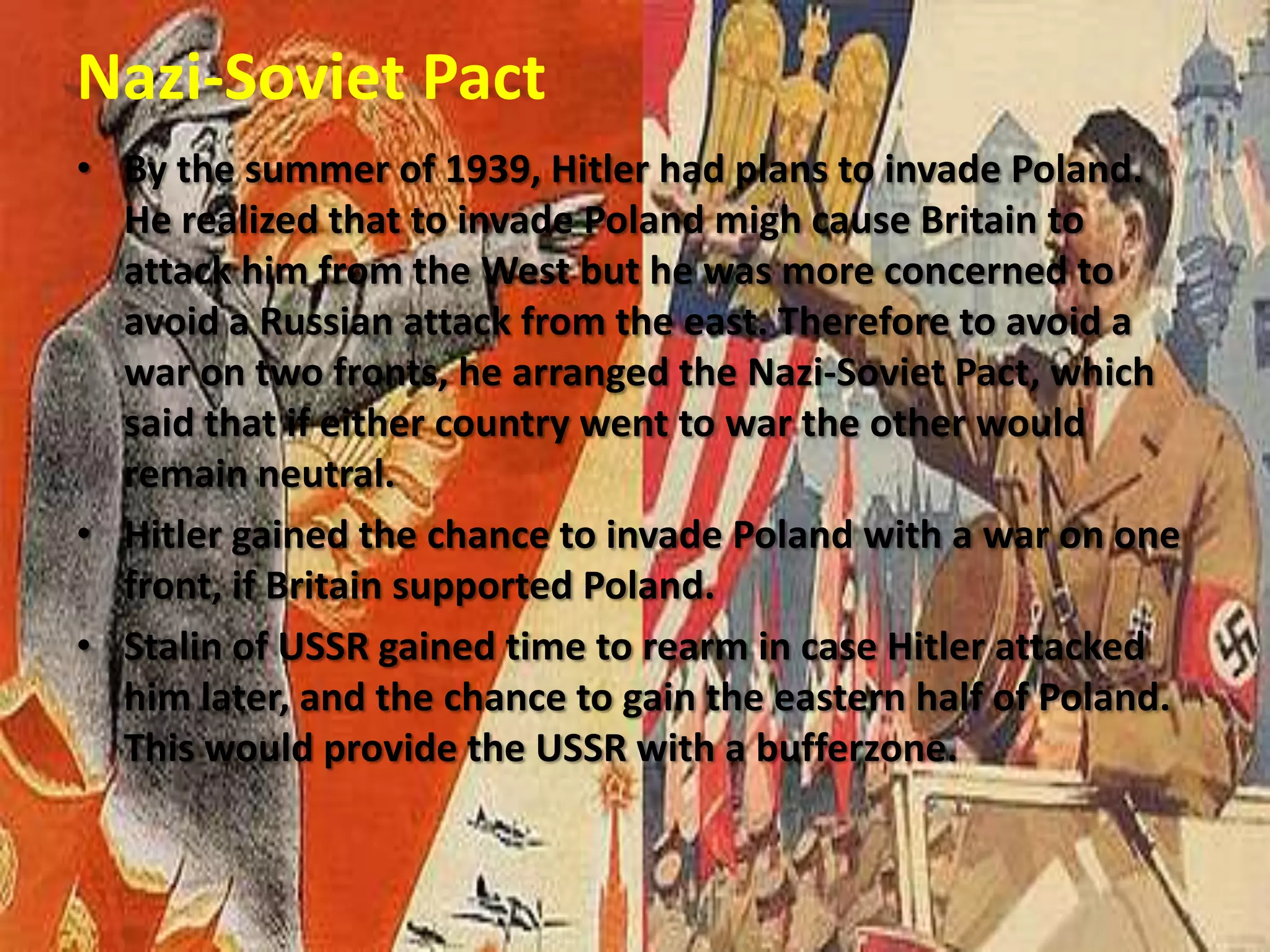 The Nazi Soviet Pact. | PPTX
