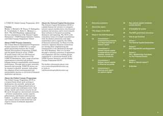The NCD road map: Implementing the four commiments of the natural ...