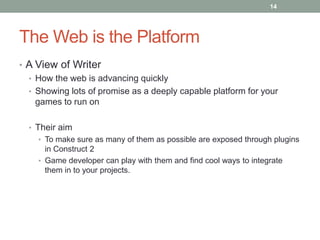 W3C HTML5 KIG-The near future of the web platform | PPT