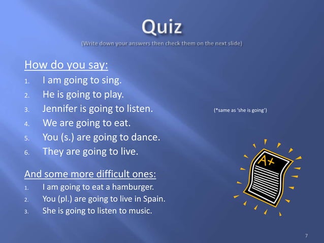 The Near Future Tense | PPTX