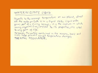 The necessary conditions for life | PPT