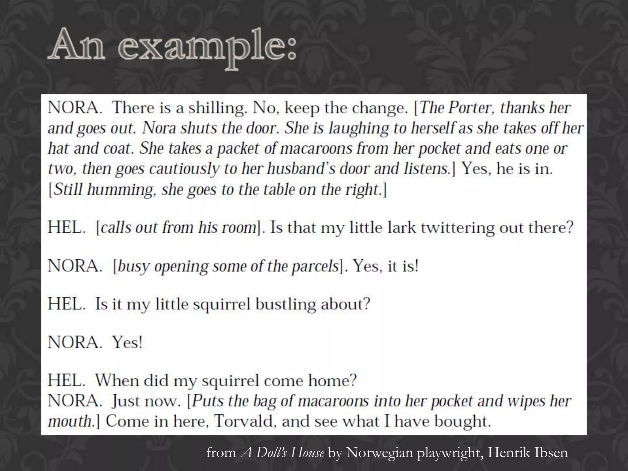 Dramatic Scripts: The Necklace | PPTX