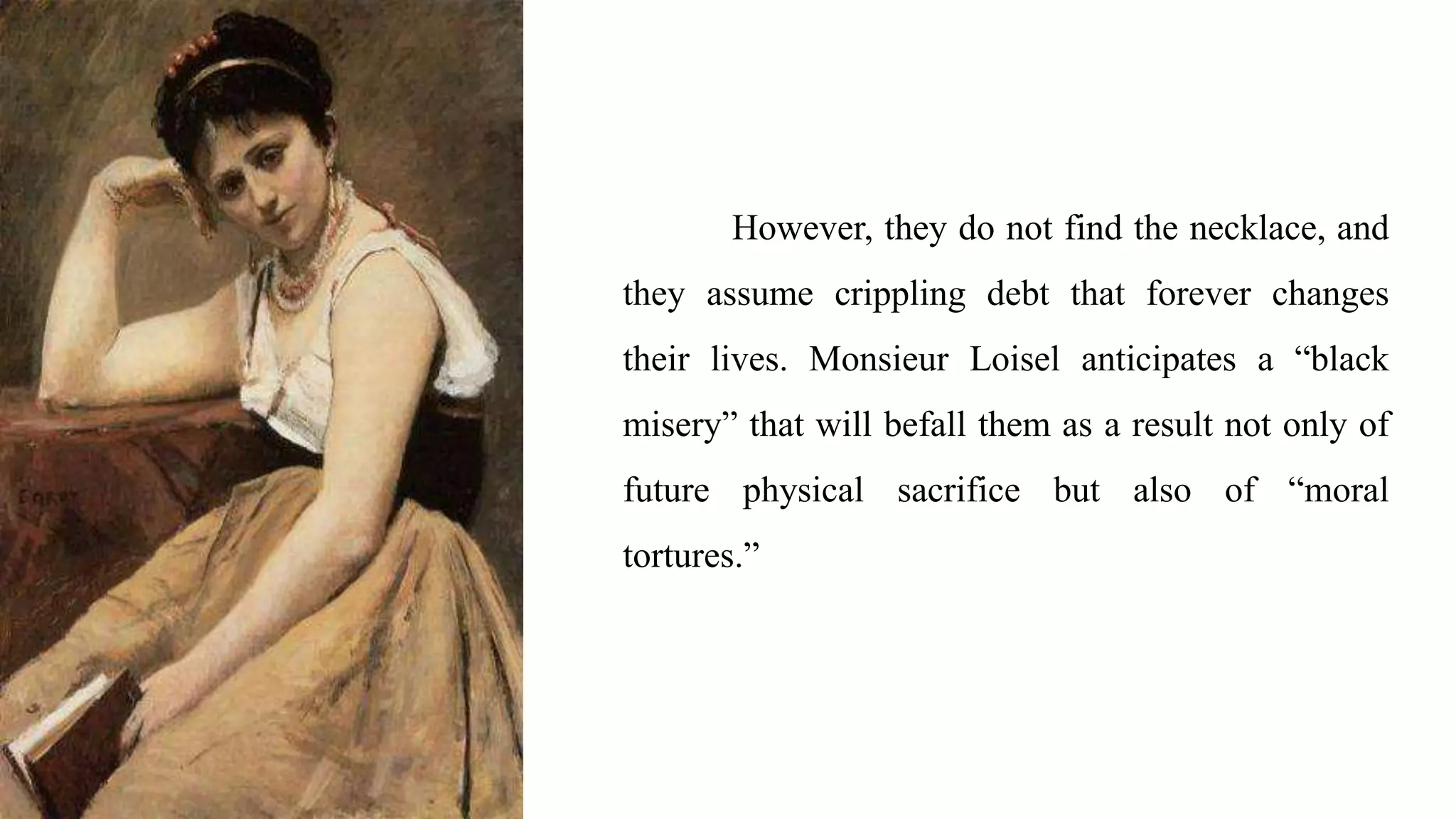 The necklace by Guy de Maupassant. | PPTX