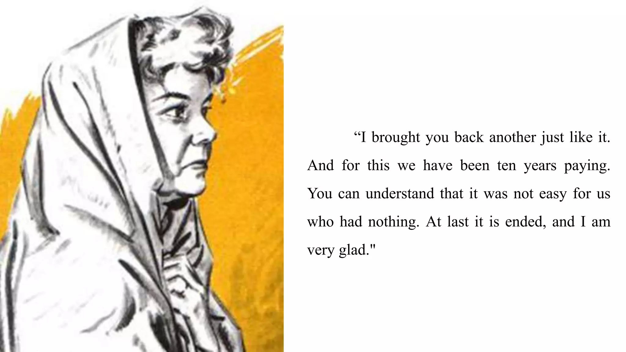 The necklace by Guy de Maupassant. | PPTX