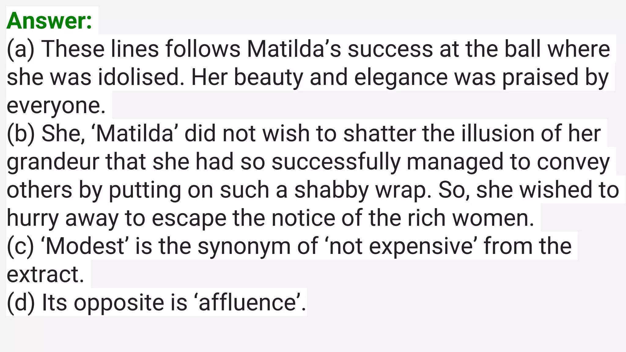 The necklace class 10 | PPTX