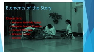 The necklace Guy de Maupassant | PPTX