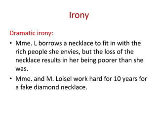 Analysis of The Necklace | PPTX