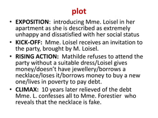 Analysis of The Necklace | PPT