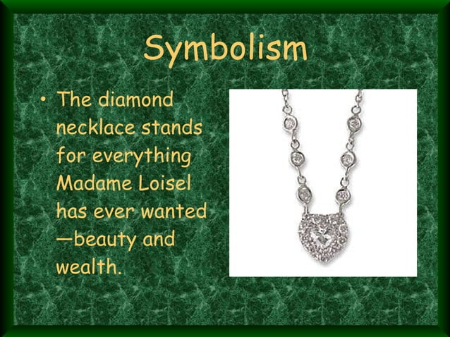 The necklace powerpoint presentation | PPT | Fiction | Books and Literature