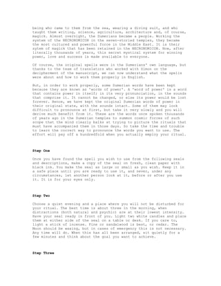 The necronomicon spell book | PDF