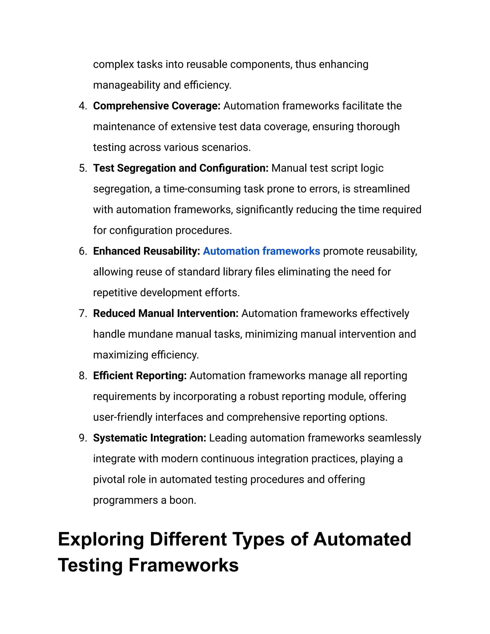 The Need For An Automation Testing Framework A Comprehensive Guidepdf