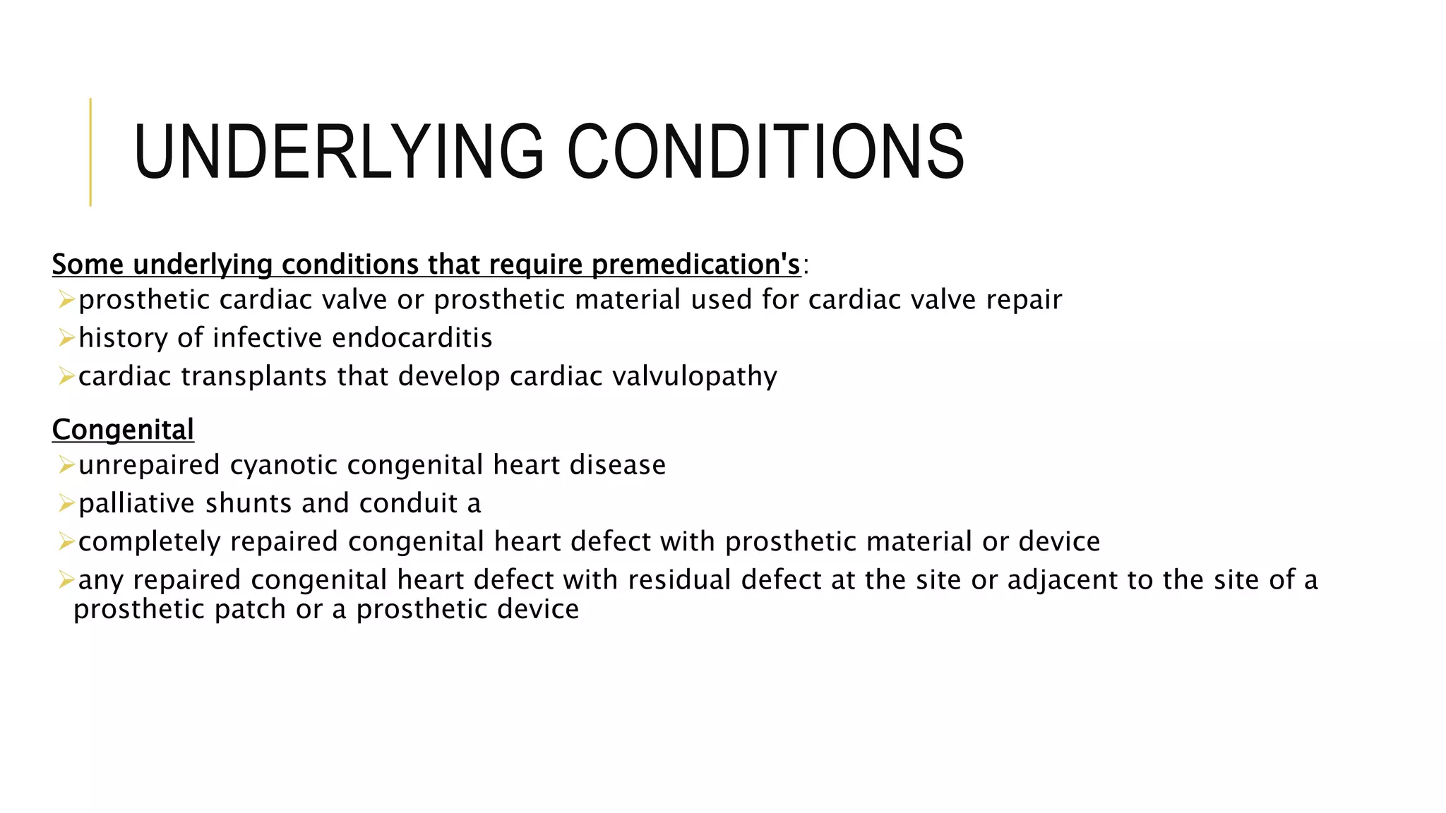 The need for antibiotic prophylaxis pp | PPTX