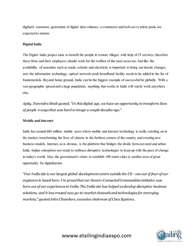 The need for digitalization | PDF