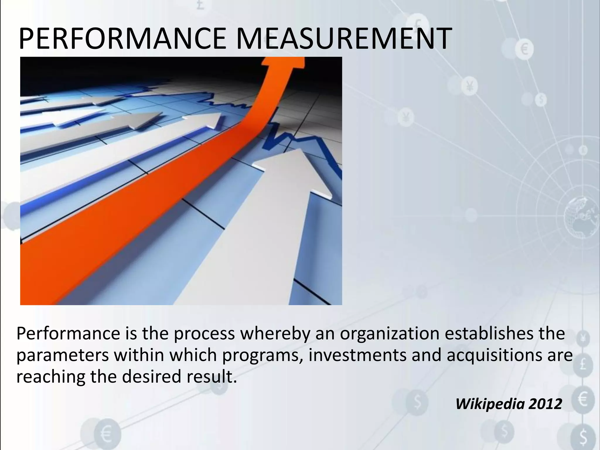 The need for performance measurement | PDF