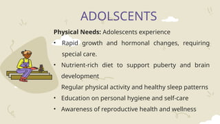 THE NEEDS OF NORMAL CHILDREN THROUGH THE STAGES OF DEVELOPMENTAL AND ...