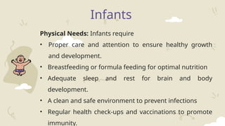 THE NEEDS OF NORMAL CHILDREN THROUGH THE STAGES OF DEVELOPMENTAL AND ...