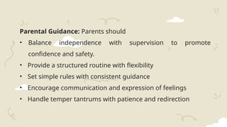 THE NEEDS OF NORMAL CHILDREN THROUGH THE STAGES OF DEVELOPMENTAL AND ...