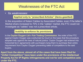 The need to have an effective Competition Law regime | PPT