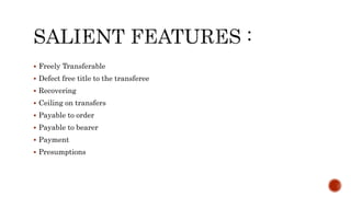 The Negotiable Instruments Act, 1882.pptx