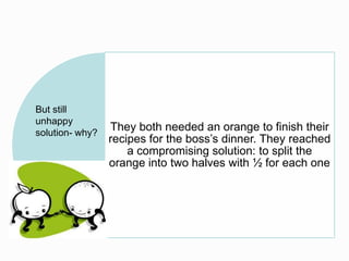 The negotiation dance | PPTX | Cooking | Food & Drink