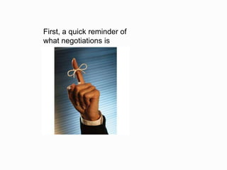 The negotiation dance | PPTX | Cooking | Food & Drink