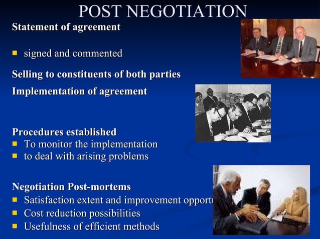 The negotiation process | PPT