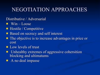 The negotiation process | PPT