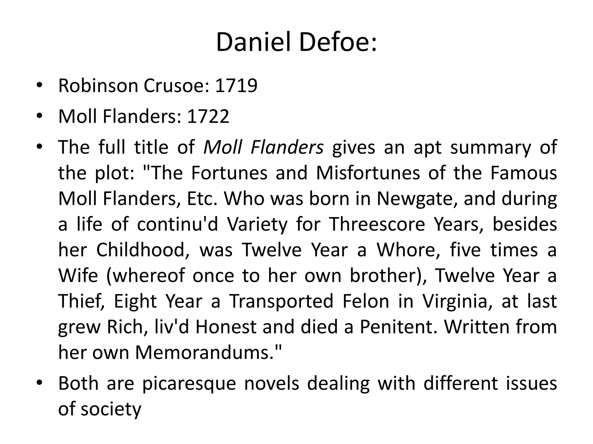 The Neo-Classical Age - Major Writers | PPT