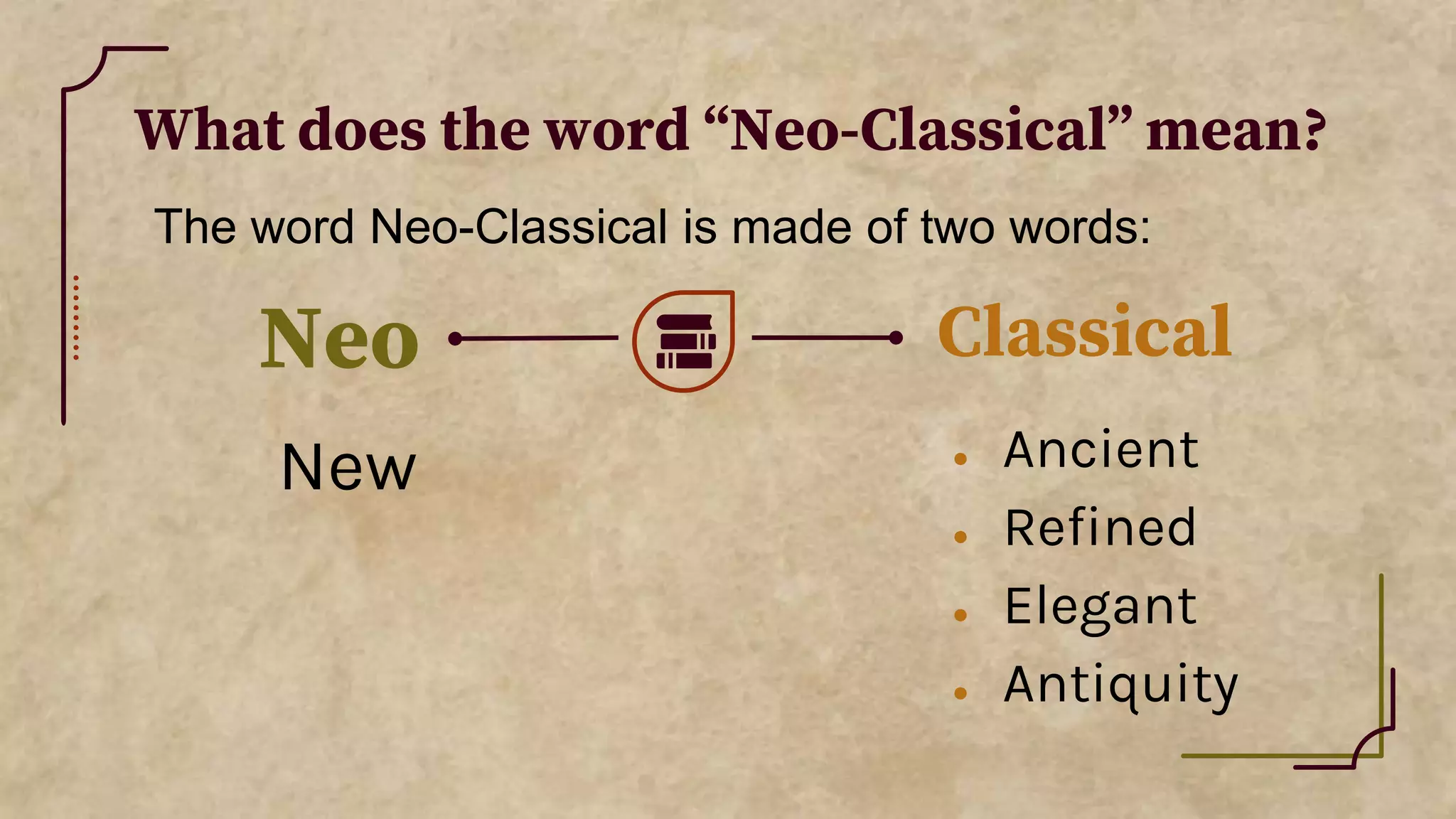 The Neo Classical Age | PPTX