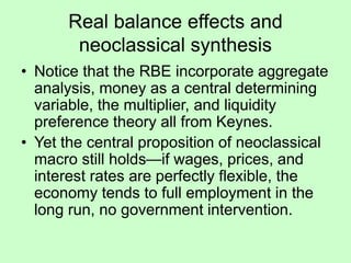 The_Neoclassical_Keynesian_Synthesis.ppt | Interest Rates | Economy