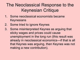 The_Neoclassical_Keynesian_Synthesis.ppt | Interest Rates | Economy