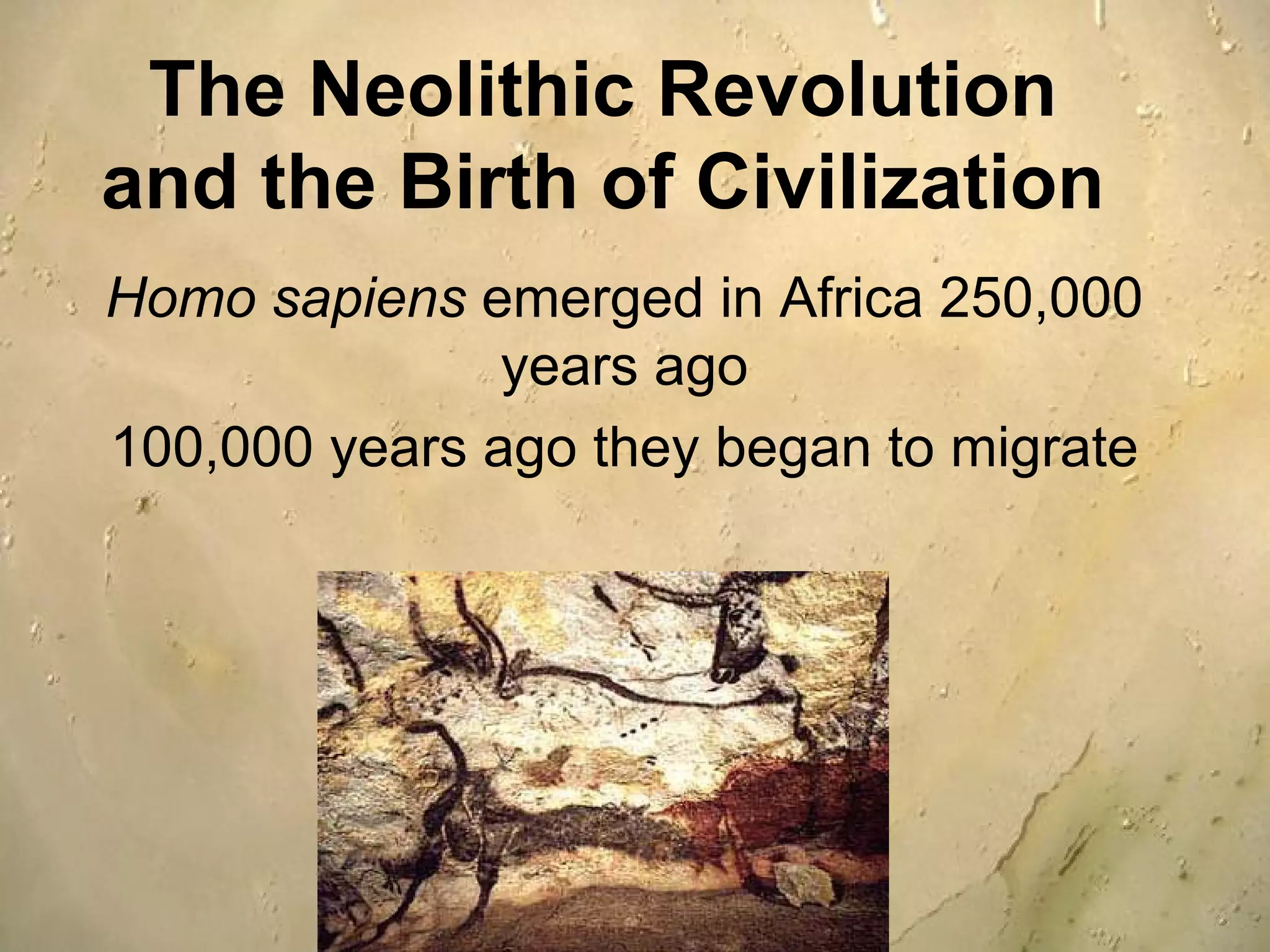 THE NEOLITHIC REVOLUTION AND THE BIRTH OF CIVILIZATION.pdf