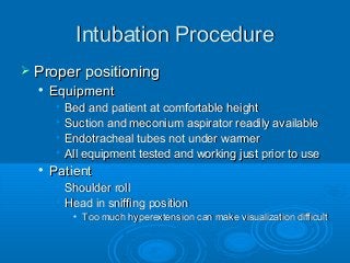 The neonatal airway | PPT
