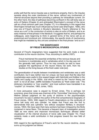The nerve cell studies of freud | PDF | Brain and Nervous System ...