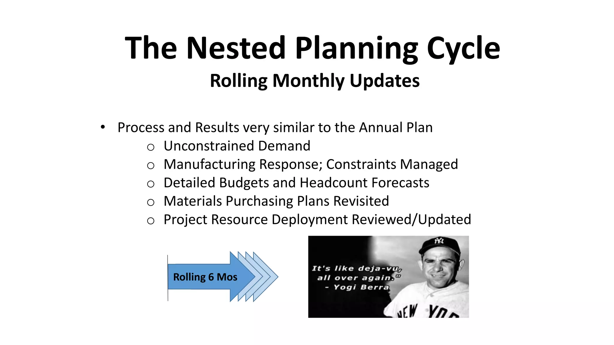 The Nested Planning Cycle 160516 | PPTX | Business Administration ...