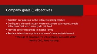 The Netflix Marketing Plan Power Point | PPTX