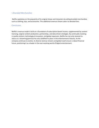 The Netflix Revenue Model.docx