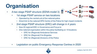 EENA 2018 - Emergency calls handling systems around the world | PPT