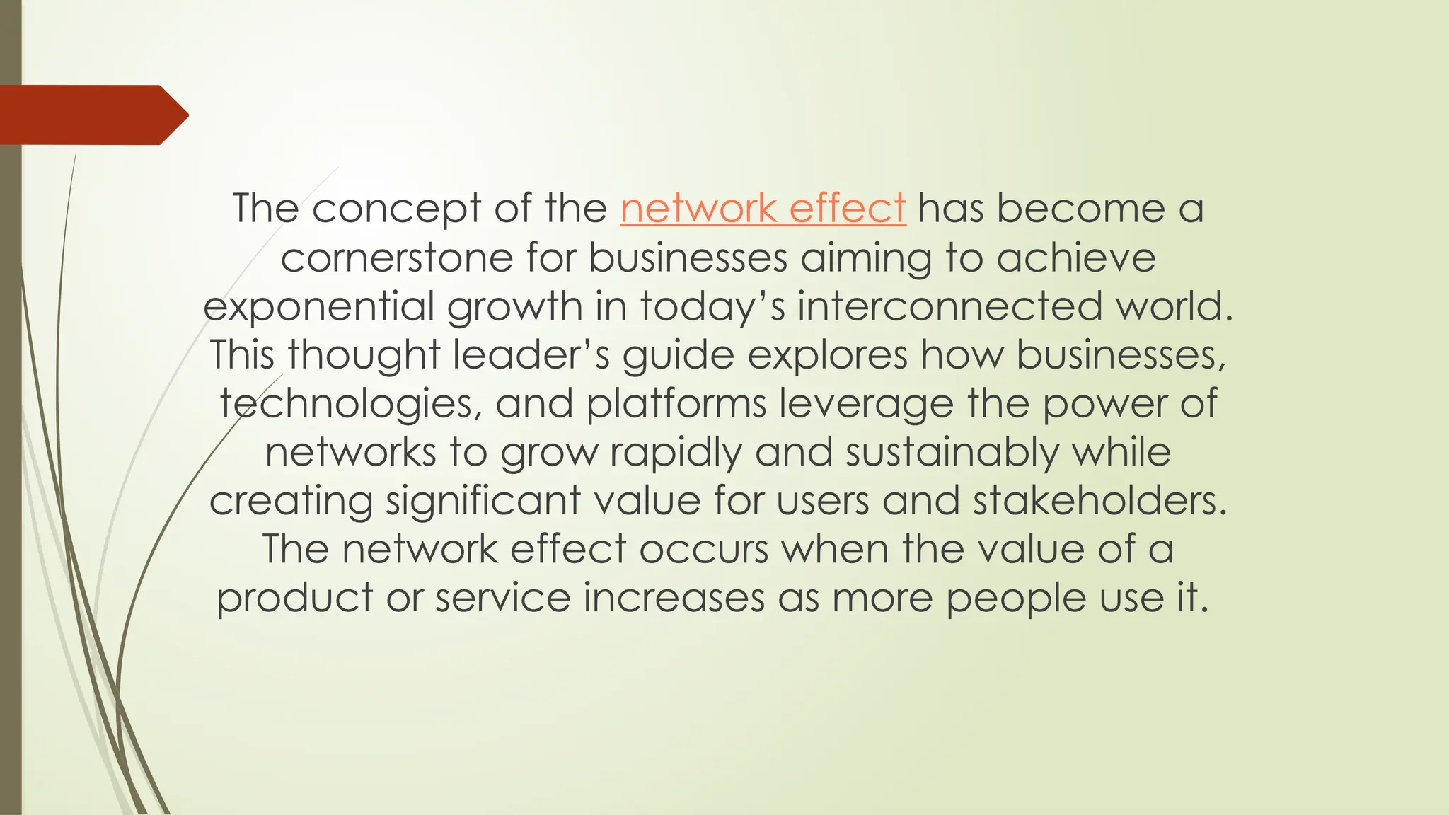 The Network Effect: A Thought Leader’s Guide to Exponential Growth .pptx
