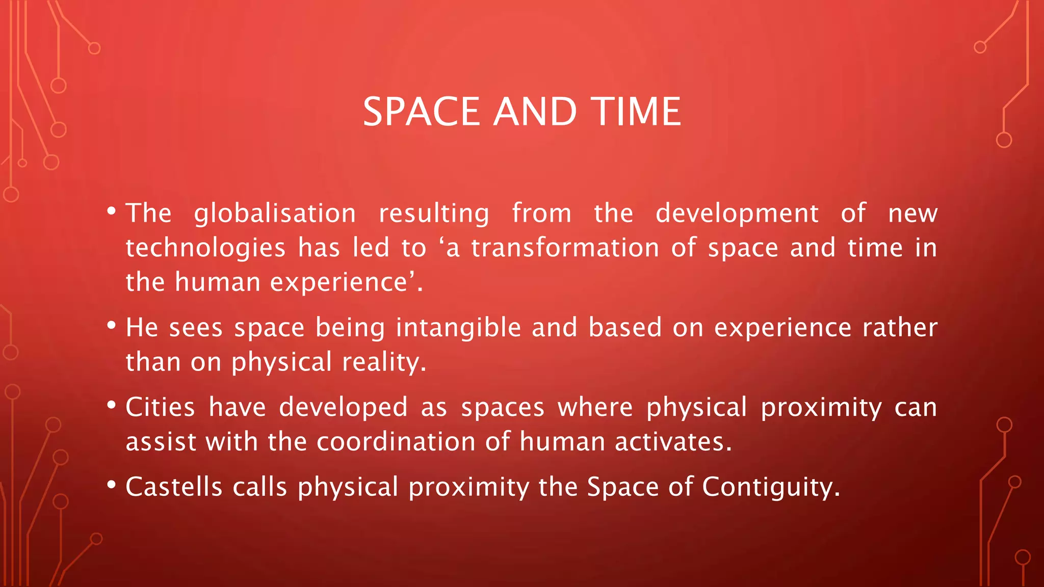 The Network Society : Manuel Castells | PPTX