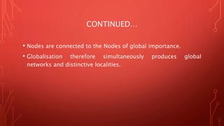 The Network Society : Manuel Castells | PPTX