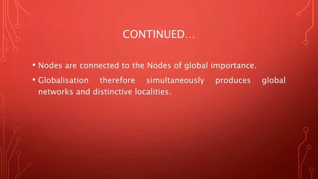 The Network Society : Manuel Castells | PPTX